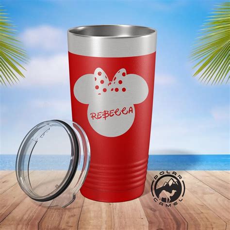 Minnie Mouse Plastic Mug Etsy