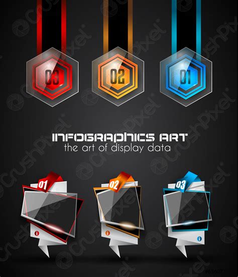 Infographics Complex Layout With Option Buttons And Hand Drawn Sketch