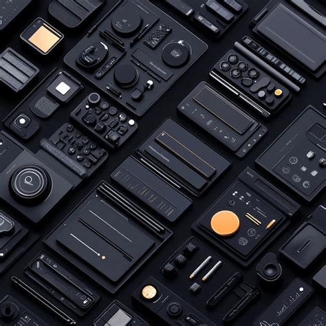 Component Library Showcasing Reusable Ui Elements And Patterns Premium Ai Generated Image