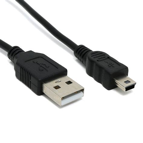 Original Usb A To Usb Mini B Cable Black Partscountry Dell Parts