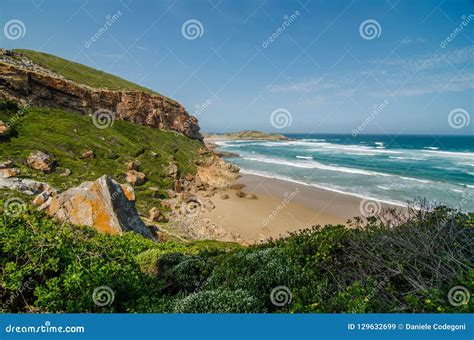 Robberg Nature Reserve Near Plettenberg Bay Indian Ocean Waves South