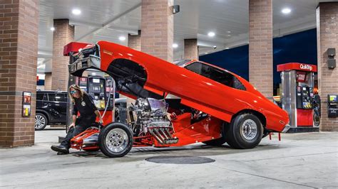 This 1970 Chevy Nova Is A Street Driven Funny Car The Next Pro Street
