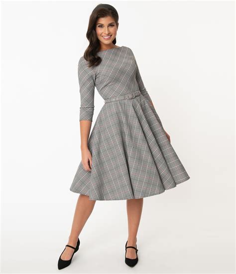 Plus Size Swing Dresses Vintage Dresses