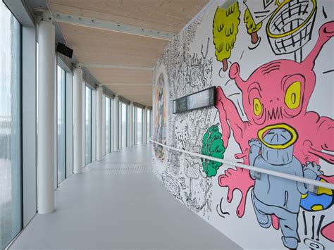 Spiralling Ramp Of Timber And Glass Wraps Czech Pavilion At Osaka Expo