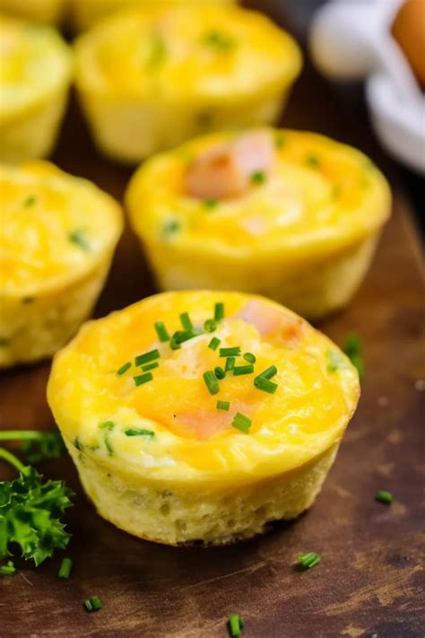 Ham And Cheese Egg Muffins