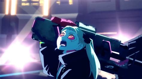 Cyberpunk Edgerunners Rebecca Death Scene Youtube