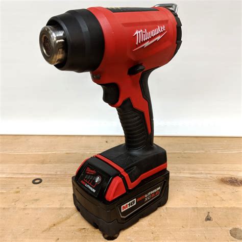 Review Milwaukee M18 Cordless Heat Gun