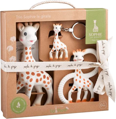 Sophie La Girafe Teething Ring 100 Natural Rubber Multi Textured