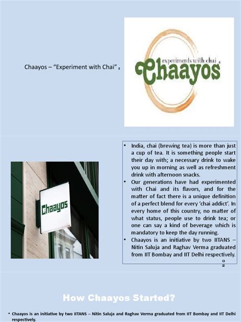 An Analysis Of Chaayos Business Model And Strategy As An Innovative Chai Company In India Pdf