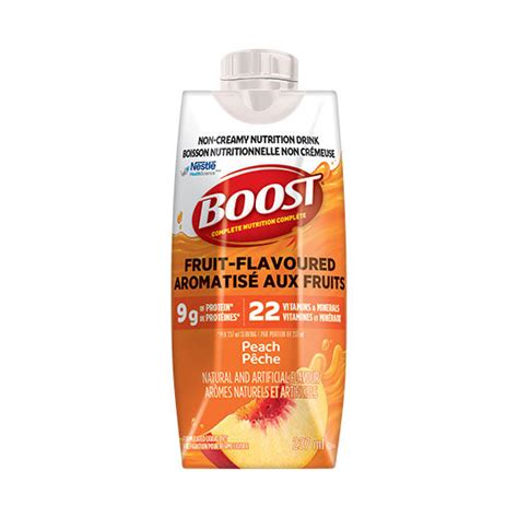 Boost Fruit Flavoured Beverage Peach Specialty Food Shop
