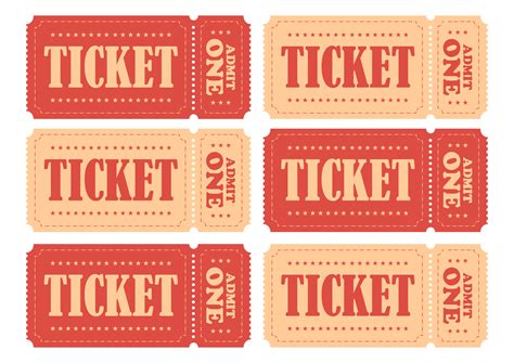 Get Your Free Ticket Template Printable Printables For Everyone