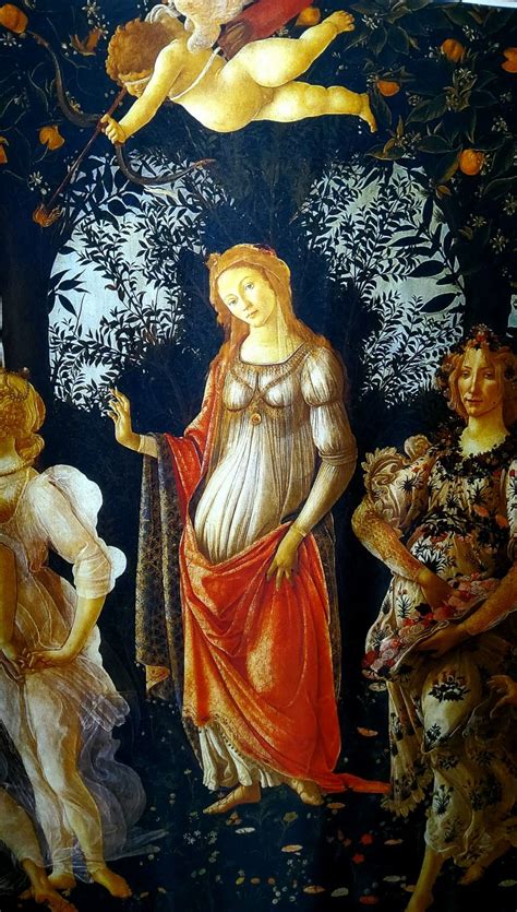 Primavera Sandro Botticelli On The Silk ⋆