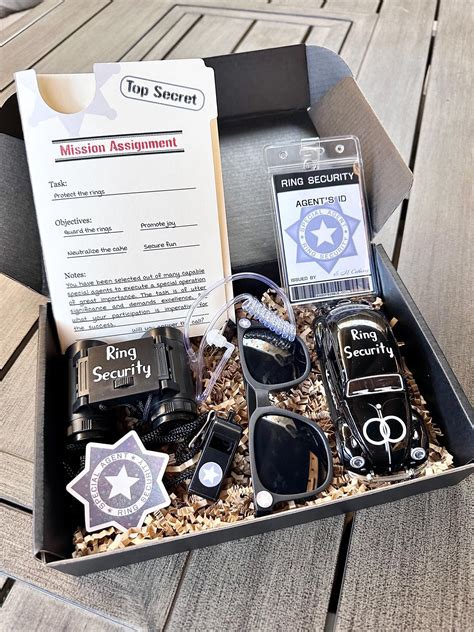 Ring Security Box Ring Security T Ring Bearer Proposal Ring