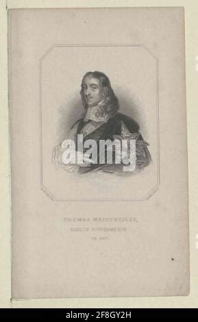 Thomas Wriothesley Was A 16th Century English Nobleman And Historian