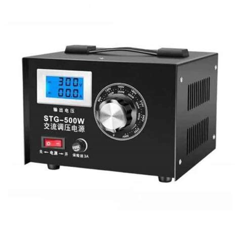 Stg 500w Variac Regulator Adjustable Voltage Stabilizer