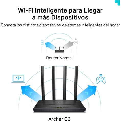 Router WiFi TP Link Archer C MU MIMO Dual Band AC PcComponentes It