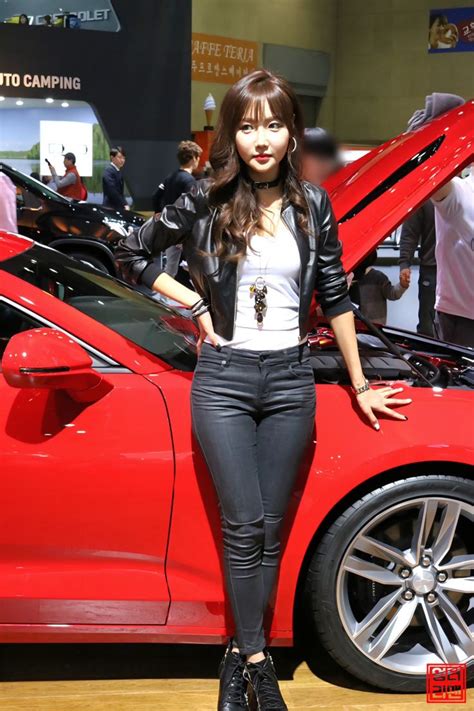 Pin Di 나보연 Su 조인영 레이싱 모델