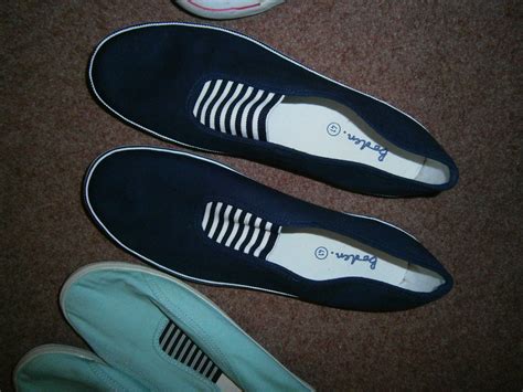 Plimsolls With Striped Elastics Eurimcoplimsoll Flickr