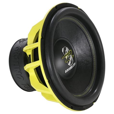 Ground Zero Gzhw38xspl 15″ 2 X 2 Ohm Boomcar