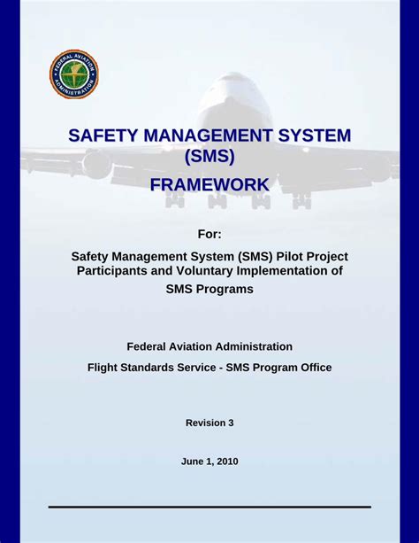 Pdf Safety Management System Sms Framework Dokumen Tips