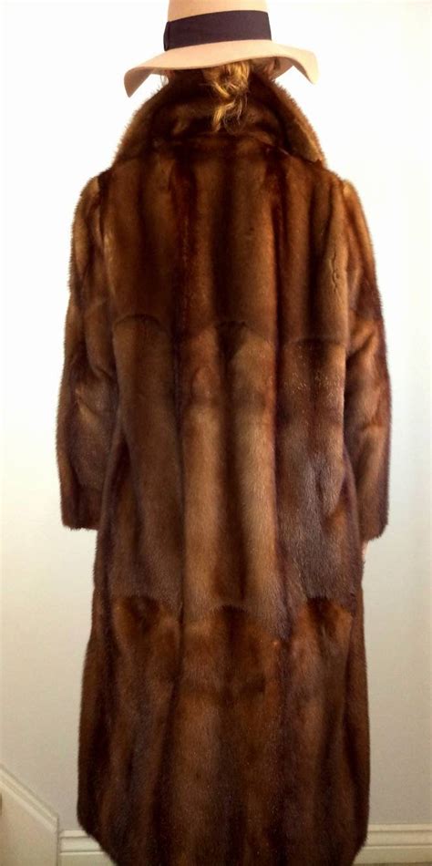 Mink Fur Coat Real Fur Coat Woman Full Length Mink Coat Etsy Uk