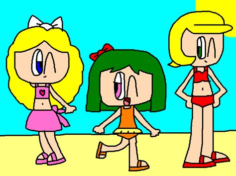 Gumby Beach Girls By Redpandagirl2k5 On Deviantart