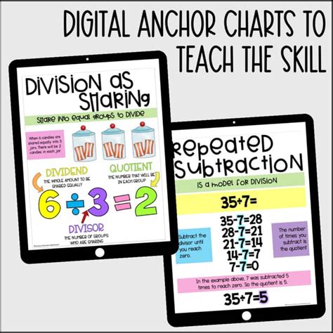 Intro Simple Division Basic Single Digit Division Facts Practice Slides
