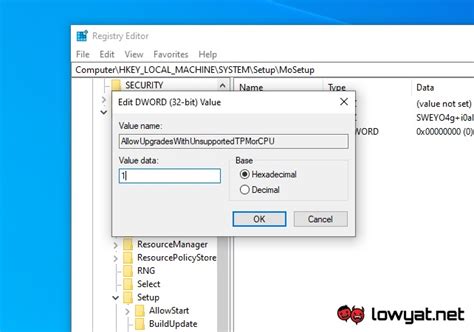 This Is The Registry Hack That Lets You Install Windows On Unsupported PC Lowyat NET
