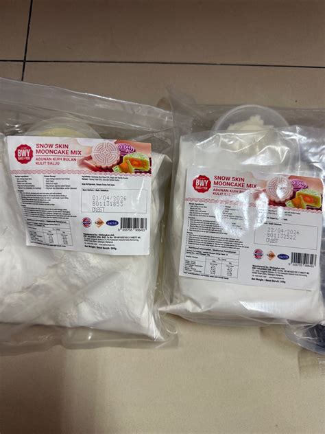 Snow Skin Mooncake Premix And Paste Food And Drinks Homemade Bakes On