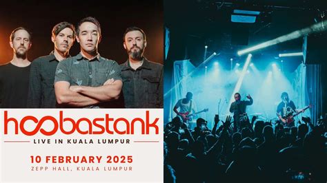 Catch American Rock Band Hoobastank Live In Kl This February 2025