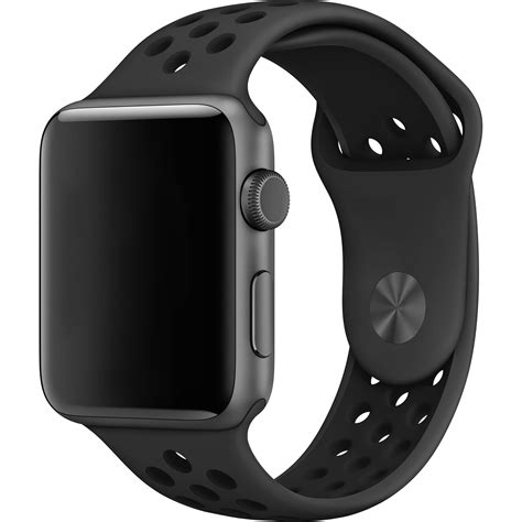Gray Black Nike Sport Band For Apple Watch 38mm And 42mm Maison Cour