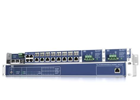 Sel 2730m Schweitzer Engineering 24 Port Managed Ethernet Switch