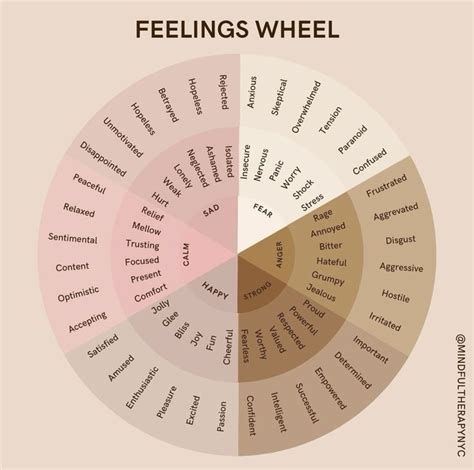 Cbt Feelings Wheel Emotional Needs Wheel Worksheet Feelings Wheel