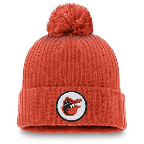 Mens Baltimore Orioles Nike Orange Cooperstown Collection Patch Cuffed