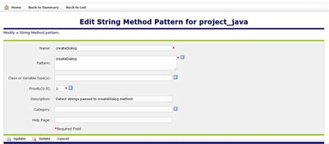 String Method Patterns Globalyzer Internalization Help