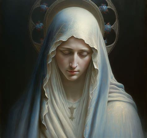 Blessed Mother Mary Blessed Virgin Mary Catholic Art Religious Art