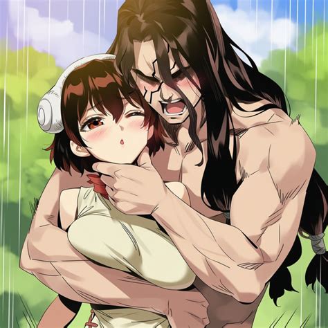 Rule 34 1boy 1girls Ai Generated Arm Around Partner Blush Brown Hair
