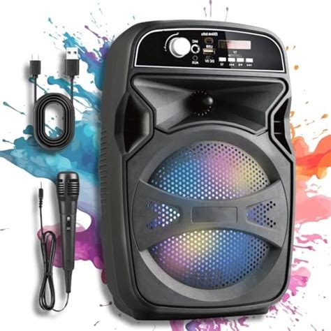 Link Bits Va626tp Bocina 20w Recargable Bluetooth Con Karaoke