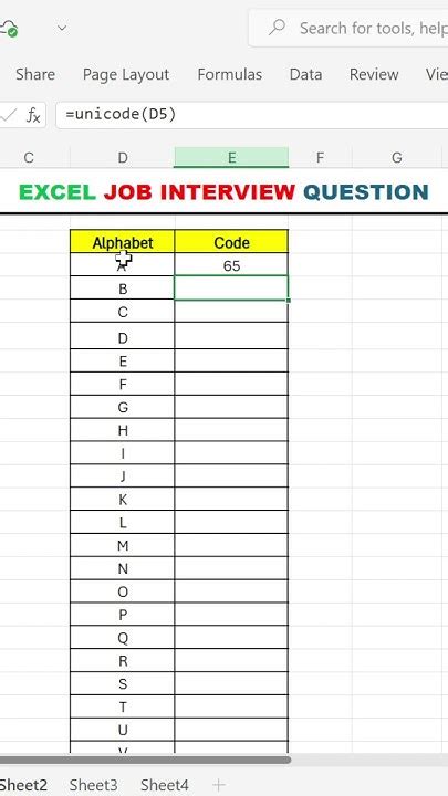 excel tips crack any excel job interview with this top question