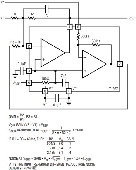 Grass Differential Amplifier Schematic