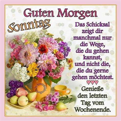 Guten Morgen Sonntag Gästebuchbilder Und Sprüche