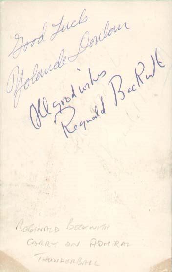 Reginald Beckwith Vintage Uk And Hollywood Film Movie And Tv Stars