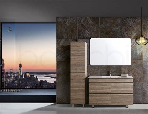 Vellena 1200mm Pvc Water Proof Prime Oak Bathroom Vanity Cabinet Baiachi
