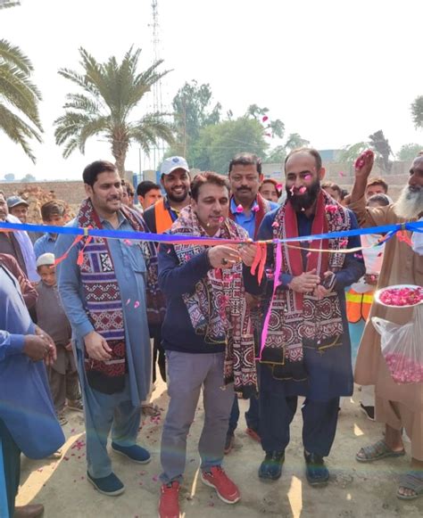 Sarfraz Lal Din C D Acted Pakistan Inaugurated An R O Plant In District Jacobabad Sindh And