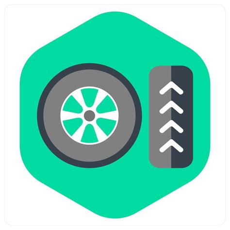 Wheel And Cycle Icon Concept 54052511 Vector Art At Vecteezy