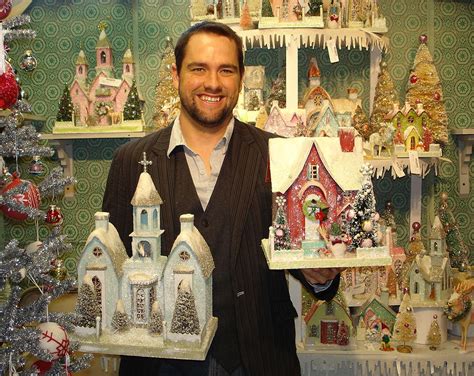 Cody Foster Glitter Huizen Kerst Ideeën Kerstmis