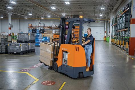 Stand Up Rider Forklift Toyota Material Handling Systems