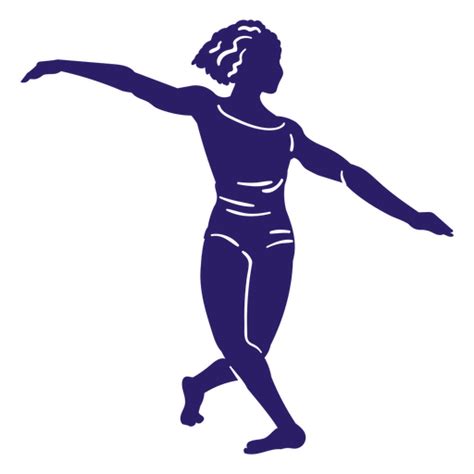 Tanzende Frauenpose Silhouette Png Und Svg Design Für T Shirts