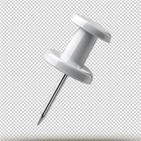 A Silver Screw With A White Cap And A Silver Screw Premium Ai Generated Psd