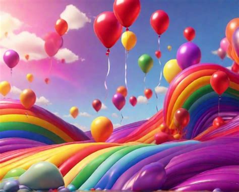 Premium Photo Balloon Background